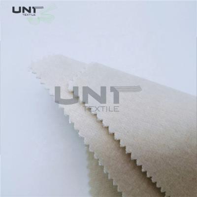 China OEKO Polyester Wool Necktie Fusible Backing Fabric Adhesive for sale