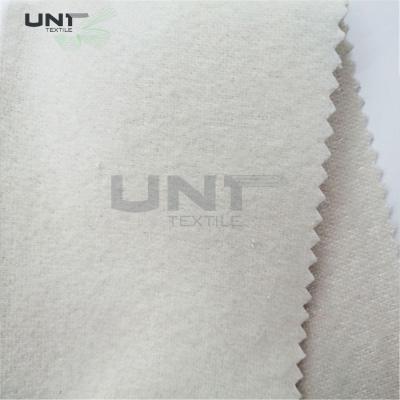China Clothing Fusible Adhesive Wool Woven Interlining 150cm Width for sale