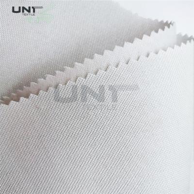 China Shrink Resistant Fusible Necktie Woven Interlining Adhesive Wool Interlining for sale