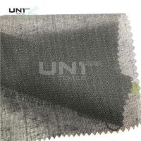 China Shrink Resistant Fusible Interlining Adhesive Shirt Interlining Plain Woven for sale