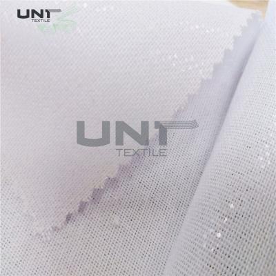 China Cotton Cap Woven Fusible Interlining Hard LDPE Glue For Hats for sale