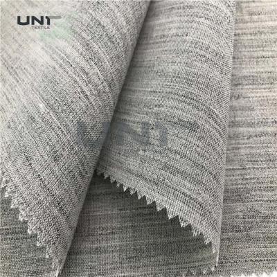China Horse Hair Canvas Suit Fusible Lining Fabric For Men'S Wear for sale