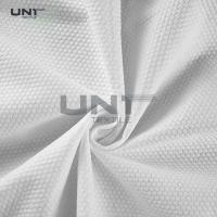 China White Wet Wipes Spunlace Nonwoven Fabric Embossed 100CM Width for sale