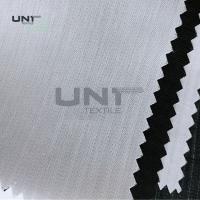 China ECO Dyeing Woven Interlining Plain Weaving Pocket Linings Smooth Surface for sale