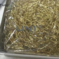 China Hard Garments Accessories Pear Shaped Safety Pins 22cm Length for sale