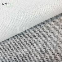 China Adhesive Woven Fusible Weft Insert Interlining for Garment Clothing Lining for sale