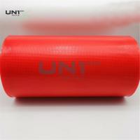China Red LDPE Hot Melt Embroidery Backing Fabric 152cm Width for sale