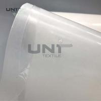 China 0.1mm Transparent Fusible Web Textile Fabric With Strong Bond Strength for sale