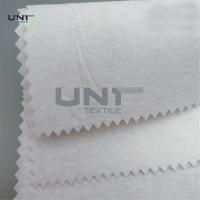 China Soft Embroidery Backing Fabric Air Laid 100% Polyester Cut Away Eco - Friendly for sale