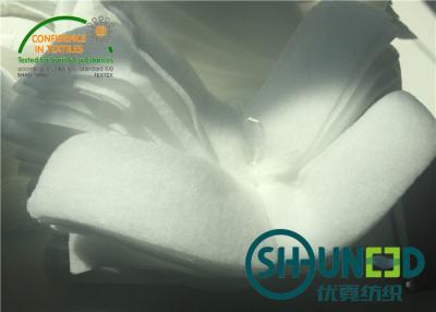 China Ladies Wear Sleeve Head Roll Felt Fabric White Color For Apparel Industry for sale
