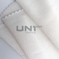 China 100D * 100D Stretch Garments Fusible Interlining Fabrics Circular Knit C1022WN for sale