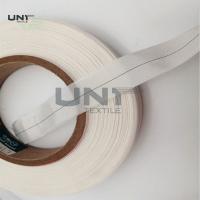 China White Woven Garments Accessories Nylon Curing Tape With Coating for sale