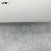 China Thermo Bond Embroidery Backing Fabric Polyester Nonwoven Fusible Interlining for sale