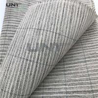 China garment accessory hair interlining with good elasticity for hight level suits for sale