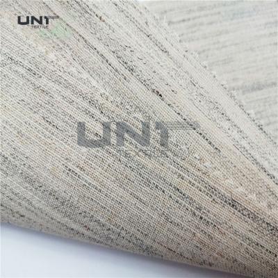 China Fusible interlining fabric for men‘s suit / uniform / jacket with good elasticity for sale
