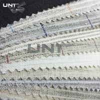 China Hair Polyester Mixed Light Woven Hair Interlining Canvas Fabric for Suit for sale