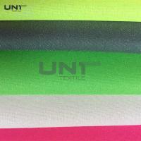 China Colorful woven fusible woven polyester interlining fabric white black for garment for sale