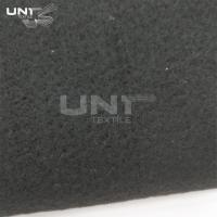 China wadding cotton sleeve head roll Elastic sleeve cotton black fusible interlining fabric for sale