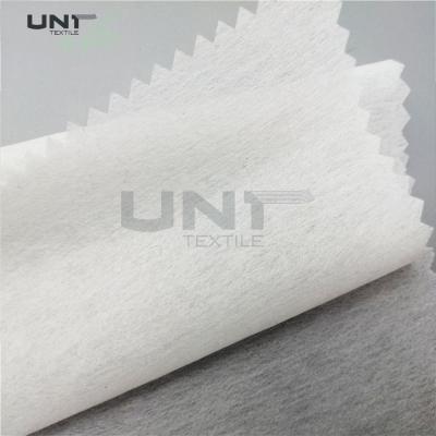 China Custom Hand Feeling Polyester Viscose Sew-in Interlining Chemical Bond No Woven Fabric Roll for Garment for sale
