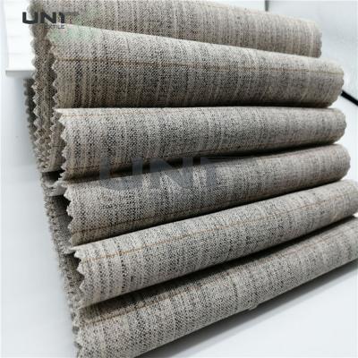China Eco Friendly Shrink Resistant Woven Hair Interlining For Jackets for sale