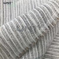 China 112cm Width 180gsm Cotton Canvas Hair Interlining Smooth Feeling for sale