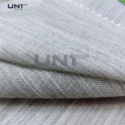 China 112cm Width Polyester Knitted Hair Interlining For Garment for sale