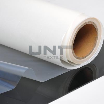 China White Garment Adhesive Hot Melt Fusible Film 150cm Width for sale