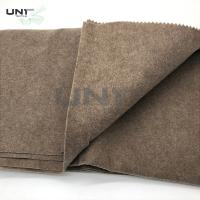 China Soft Under Collar Felt Interlining Fabric For Suit Collar Wear Resistant for sale