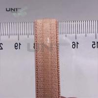 China Underwear Bra Garment Silicone Elastic Tape High Tenacity for sale