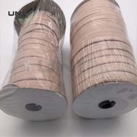 China Underwear Bra Garment Silicone Elastic Tape High Tenacity for sale