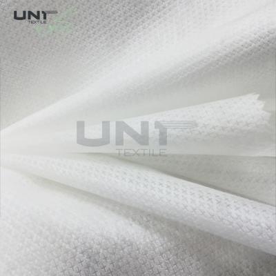 China 100% Nylon Non Woven Interlining Long Fiber Spunbond Rolls 50gsm Customized Pattern for sale