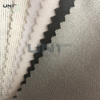 China Brushed 70gsm 50% Polyester 50% Viscose Woven Fusible Interlining for Suits and Overcoat for sale
