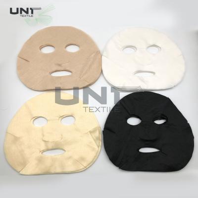 China Natural Plant Biodegradable Spunlace Non Woven Fabric For Face Mask Plain Structure for sale