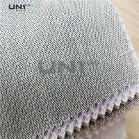 China 0.6mm Fusible Interlining Thickness Heat Resistance Fusible Interlining 90cm Width for sale