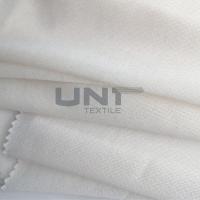 China 100% Polyester Circular Knit Bonded Fusible Interlining And Interfacing For High Stretch Fabric for sale