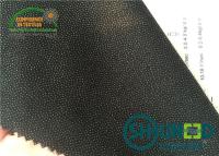 China Broken Twill Weave Double Dot Heavy Weight Woven Interlining Fusible Interlining for Men's Suit for sale