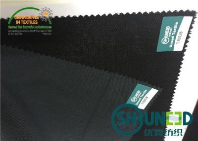 China PA 75 D * 100 D Broken Twill Weave Woven Interlining , Double Dot heavy weight interfacing for sale