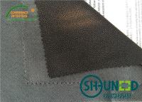 China Broken Twill Weave Double Dot Heavy Weight Woven Interlining Fusible Interlining for Men's Suit for sale