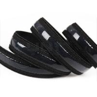 China Brown Color Garment Accessories Silicone Coated Elastic Tape For Bra Underwear for sale