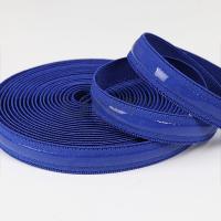 China Brown Color Garment Accessories Silicone Coated Elastic Tape For Bra Underwear for sale