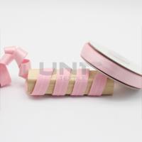 China Good Tearing Strength Pink Silicone Elastic Tape / Unbreakable Rubber Bands For Jumpsuits for sale