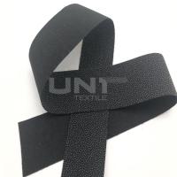 China Black Garments Accessories High Elasticity PA Coating 3.5cm Width OEKO Certificate for sale