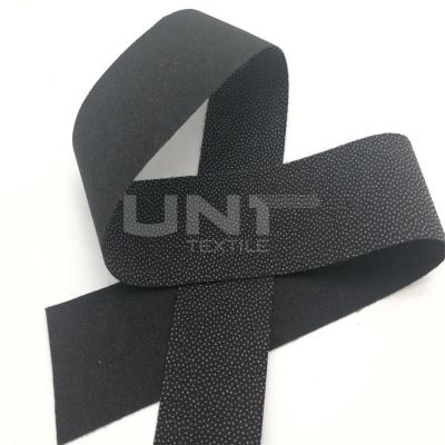 China Black Garments Accessories High Elasticity PA Coating 3.5cm Width OEKO Certificate for sale