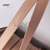 China Customized Nude Garments Accessories Polyester Silicone Drip Elastic Tape for sale