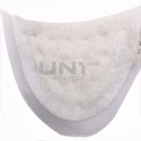 China 100% Cotton White Shoulder Padding / Mens Jacket Suit Shoulder Pads for sale