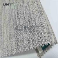 China Canvas Smoothly Hair Interlining Elastic For Suit / Uniform / Jacket for sale
