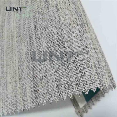 China Canvas Smoothly Hair Interlining Elastic For Suit / Uniform / Jacket for sale