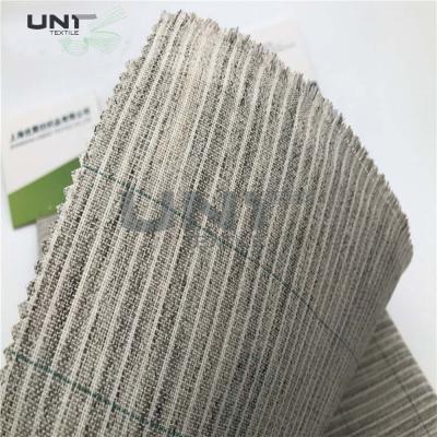 China Woven Bonded Interlining Chest Canvas With Polyester Material for sale