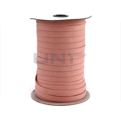 China Nude Garments Accessories Polyester Silicone Drip Elastic Tape for sale