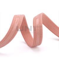China Nude Garments Accessories Polyester Silicone Drip Elastic Tape for sale